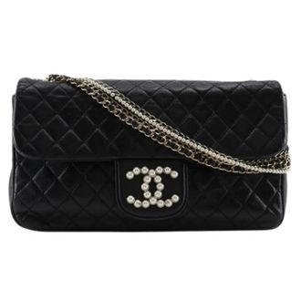 Chanel Pre-owned Vintage Schultertasche - - Pre-owned - Damen - Schwarzk - ONE SIZE