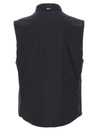 Herno Mens Black Polyamide Sleeveless Jacket Clothing
