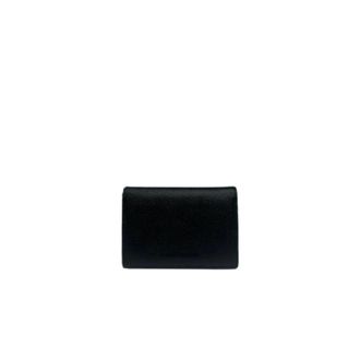 Burberry Portefeuille en cuir Pre-owned - Femme - Pre-owned - Noir - Taille: ONE Size