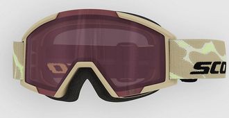 Scott Shield Junior Mojave Beige Kids Goggle rose s2