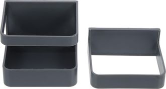 NUOBESTY SEWACC Schirmwandhalterung mit Ablagefach und Wasserauffangendem Regal Wandmontiert Kindersicher aus PP Material f&uuml;r Aufbewahrung im Eingangsbereich u