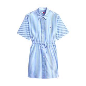 Tommy Jeans Damen, Kleider, Blau, 2XSGr&ouml;&szlig;e