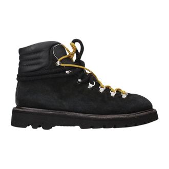 Premiata Botte en toile &agrave; lacets - Homme - Chaussures - Noir - Taille: 40 EU
