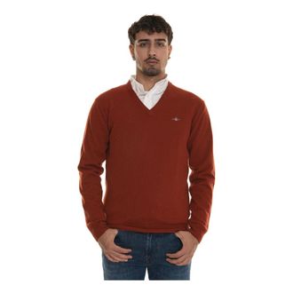 GANT Herren, Strickwaren, Orange, 3XLGr&ouml;&szlig;e