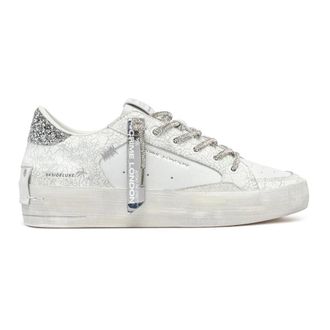 Crime London Wei&szlig;e Sneakers f&uuml;r urbanen Style - - Shoes - Damen - Wei&szlig; - 41 EU