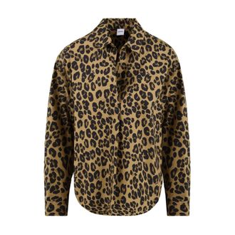 Aspesi Hemd mit Leopardenmuster - - Shirts - Damen - Mehrfarbig - S