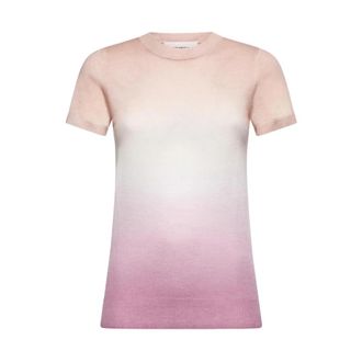 Silvian Heach T-Shirt mit verlaufendem d&eacute;grad&eacute;-Effekt - - Tops - Damen - Rosa - XS