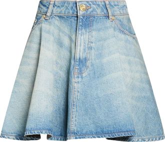 Ganni HOSEN & R&Ouml;CKE - Jeansr&ouml;cke auf YOOX.COM