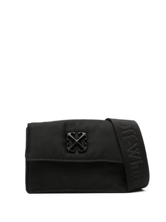 Off-white Mini Soft Jitney Schultertasche - Schwarz