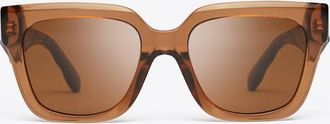 Tory Burch Eckige Kira Sonnenbrille