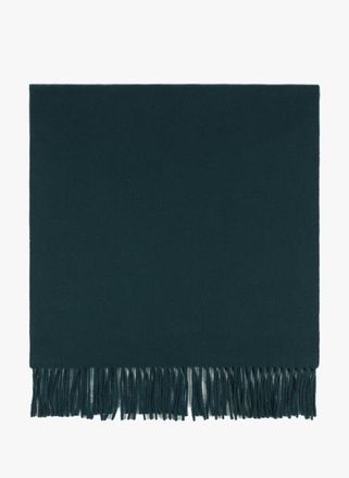 Saison 1865 Virgin Wollschal - Grün