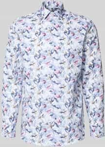 Olymp Regular Fit Businesshemd aus reiner Baumwolle mit Kentkragen