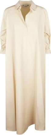 Max Mara Femme, Robes, Beige, Taille: 42 FR Midi Robes