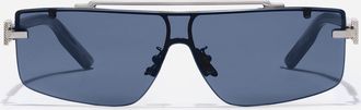 Dolce & Gabbana Cargo Sunglasses - Mann Neuheiten Shiny Gunmetal - Blue Havana Onesize