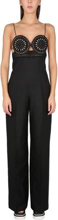 Stella McCartney Femme, Combinaisons et Ensembles, Noir, Taille: 38 FR Jumpsuits