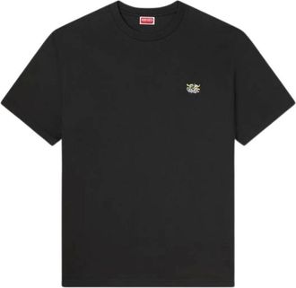 Kenzo Homme, Tops, Noir, Taille: XL Wild Tiger T-shirt