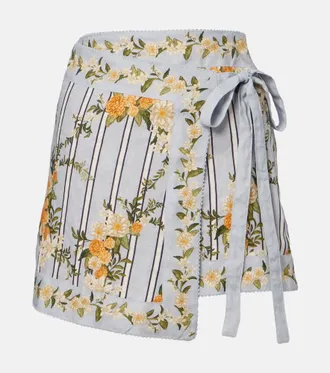 Agua Bendita Par&eacute;o Luna en lin &agrave; fleurs