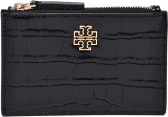Tory Burch Femme, Accessoires, Noir, Taille: ONE Size Cardholder 14x9