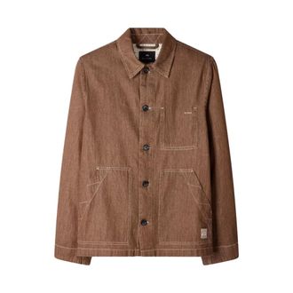 Paul Smith Herren, Shirts, Braun, LGr&ouml;&szlig;e