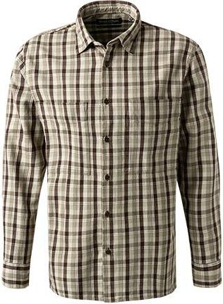 Marc O'Polo Herren Overshirt beige Baumwolle