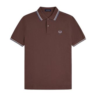 Fred Perry M3600 Poloshirt - - Tops - Herren - Braun - 2XL