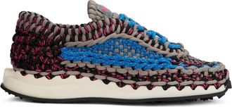 Valentino Garavani Homme, Chaussures, Multicolore, Taille: 41 1/2 EU Chaussures modernes bleues et marron pour un style sportif et raffin&eacute;