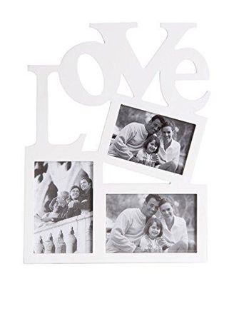 Vical Home Love Bilderrahmen, 10 x 15 cm, Wei&szlig;