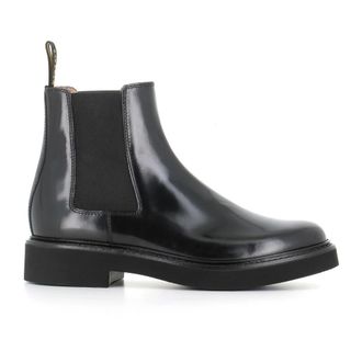 Doucal's Chelsea Ballerinas mit elastischen Eins&auml;tzen - - Shoes - Damen - Schwarzk - 36 EU