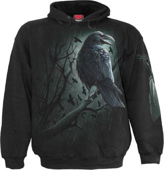 Spiral Shadow Raven - Hoodie - Schwarz - M