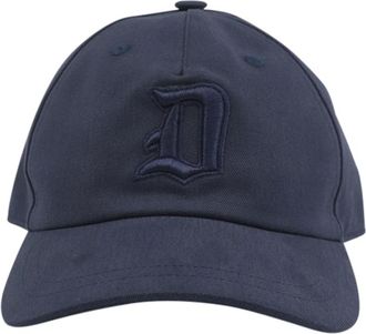 Dondup Homme, Accessoires, Bleu, Taille: ONE Size Casquette de baseball