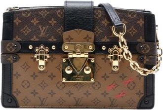 Louis Vuitton Sac bandouli&egrave;re The Trunk Pre-owned - Femme - Pre-owned - Brun - Taille: ONE Size