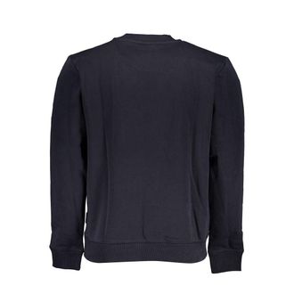 Napapijri Logo-Print Fleece Sweatshirt - Navy