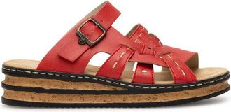 Rieker Pantoletten 62976-33 Rot