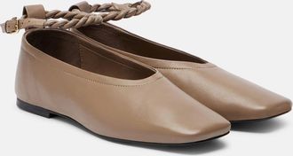 A.Emery Ballerines Steele en cuir