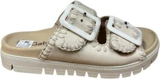 Gabor Femme, Chaussures, Blanc, Taille: 38 EU Slippers
