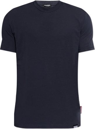 Dsquared2 Homme, Tops, Bleu, Taille: XL T-Shirt Lingerie &agrave; Col Rond