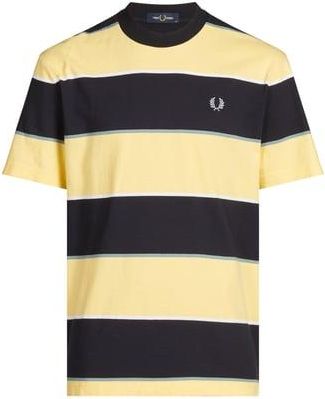 Fred Perry T-shirt &agrave; rayures en coton