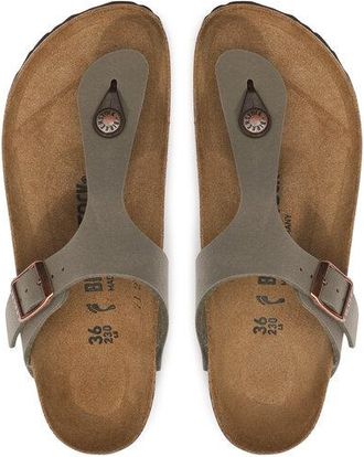 Birkenstock Zehentrenner Gizeh Bs 0043393 Grau