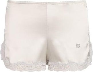 Vannina Vesperini Short court &agrave; dentelle en soie