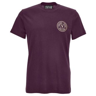 Versace T-Shirt mit Logo-Print - - Tops - Herren - Lila - L