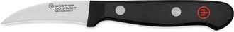 Wüsthof Gourmet Schälmesser 6 cm, Silber, Schwarz