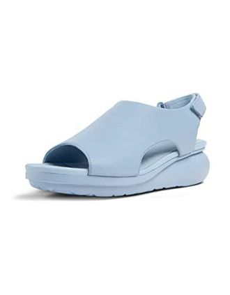 Camper Womens Balloon K201481 Wedge Sandal, Lt Pastel Blue 005, 36 EU