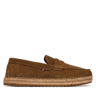 Tommy Hilfiger Espadrilles Tommy Hilfiger Flexible Hilfiger Sde Espadrille FM0FM05794 Braun