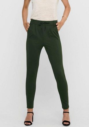 Only Jogger Pants ONLPOPTRASH - Joggerhose mit Tunnelzugbund und Stretch casual, Milano Rib, regular fit, Viskosemischung