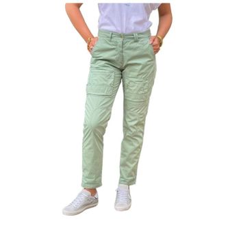 Aeronautica Damen, Hosen, Gr&uuml;n, XSGr&ouml;&szlig;e