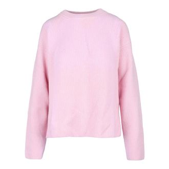 Ballantyne Gerippter Wollpullover - - Knitwear - Damen - Rosa - M