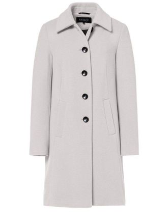 Milo Winterjacke Mantel Isa (Wollmischung) grau Damen