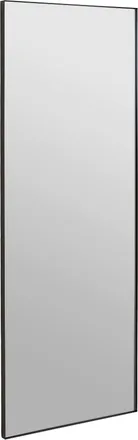 MID.YOU Mid.you Wandspiegel, Schwarz, Metall, Glas, Holzwerkstoff, rechteckig, 60x160x3 cm, Bsci, Spiegel, Wandspiegel