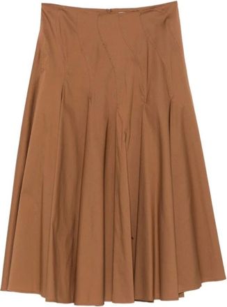 Semicouture Femme, Jupes, Brun, Taille: 42 FR Sabella Skirt