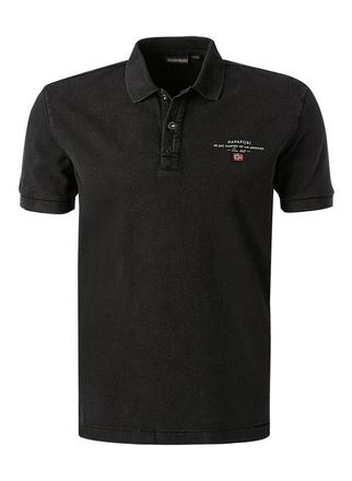 Napapijri Herren Polo-Shirt schwarz